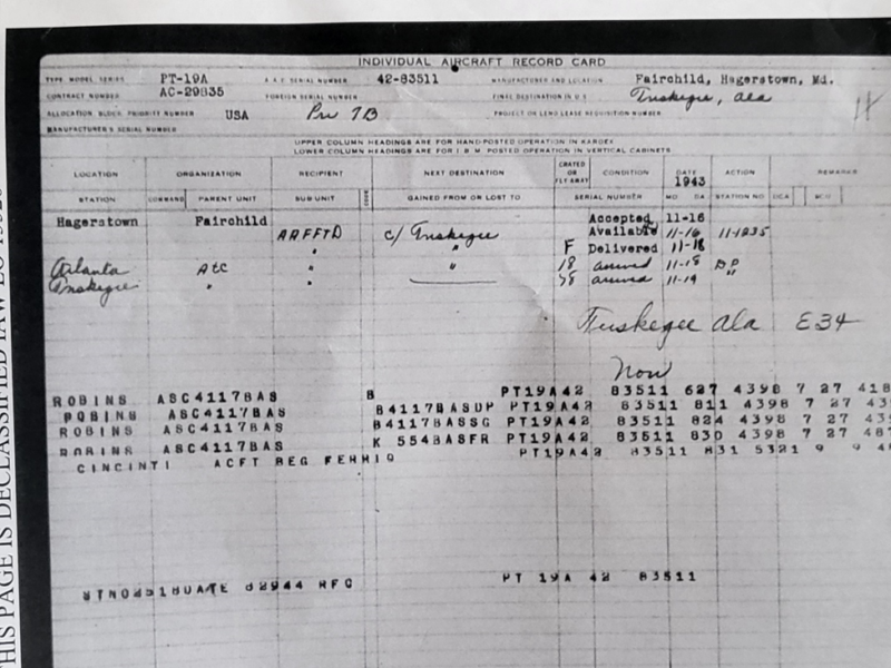 Fairchild PT-19A – CAF Airbase Georgia
